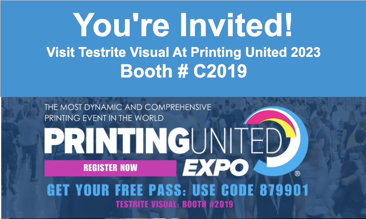 Testrite Visual | News & Views Blog | You're Invited! Visit Testrite ...