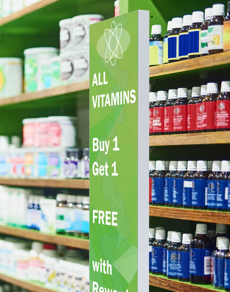 Testrite Visual | Shelf Divider Graphics