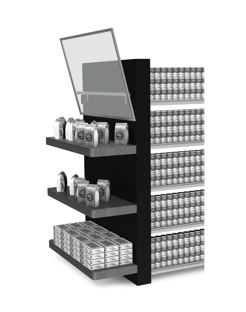 Testrite Visual | Angled Endcap Frame