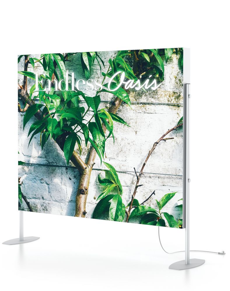 Testrite Visual | Charisma SEG/LED Light Box Elevated Stands™