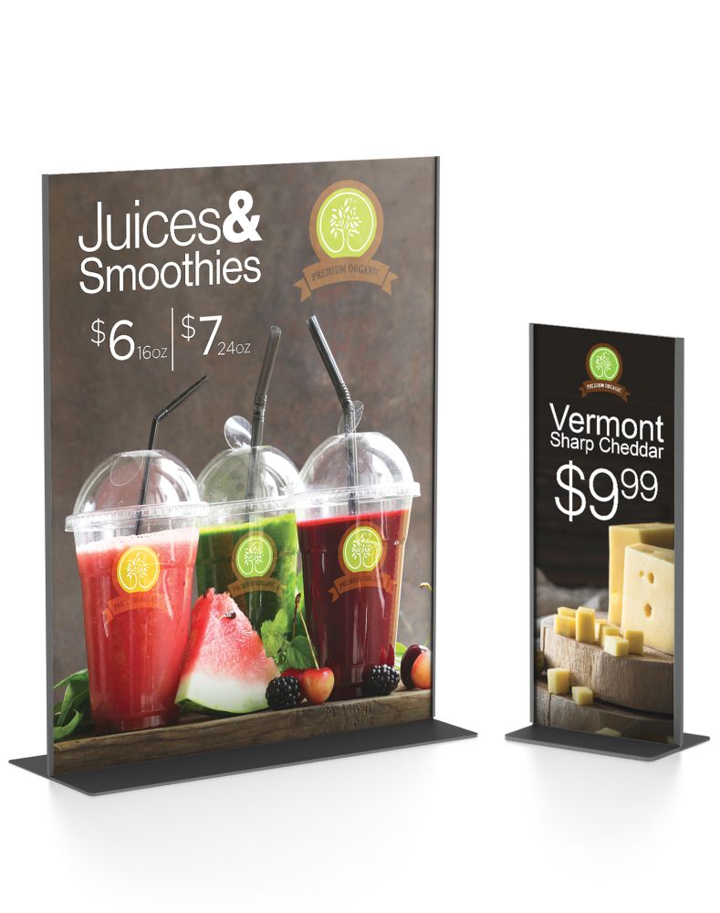 Testrite Visual | CounterTop Signbacks™