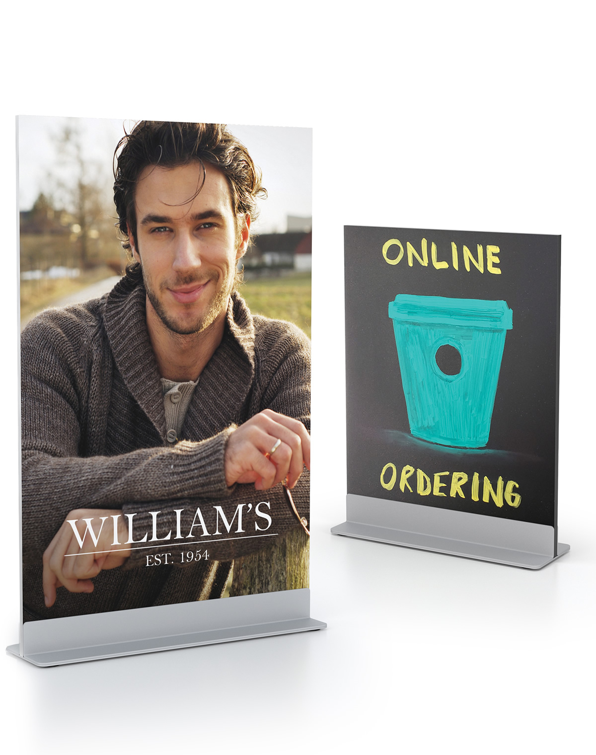 Testrite Visual | CounterTop Double LL Mounts