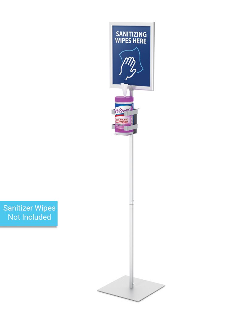 Testrite Visual | Wipe Dispenser Floor Stands and Wall Mounts