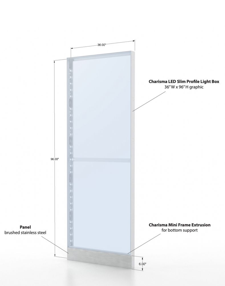 Testrite Visual | Lightbox with Riser Example