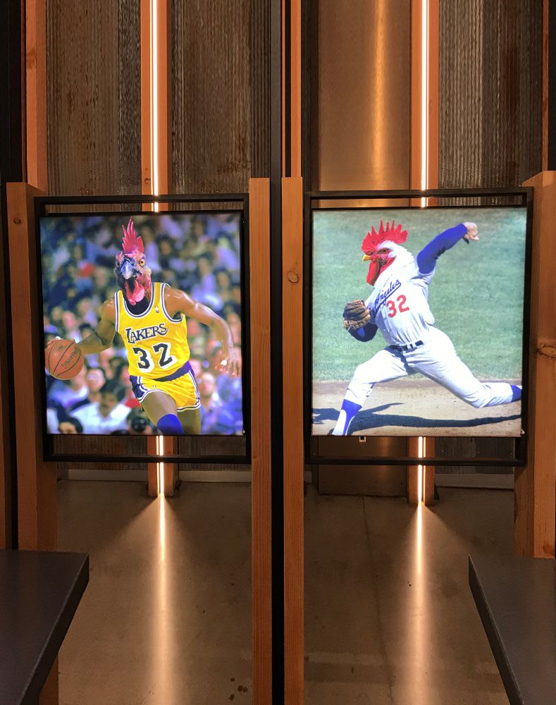 Testrite Visual | Lightboxes Built Into Wall Example