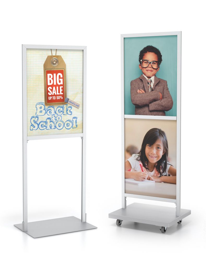 Testrite Visual | Mosaic Side Load SignFrame Stands