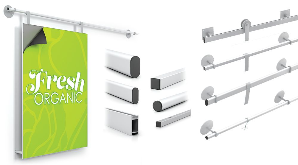 Testrite Visual | Hang-On Perimeter Rails™