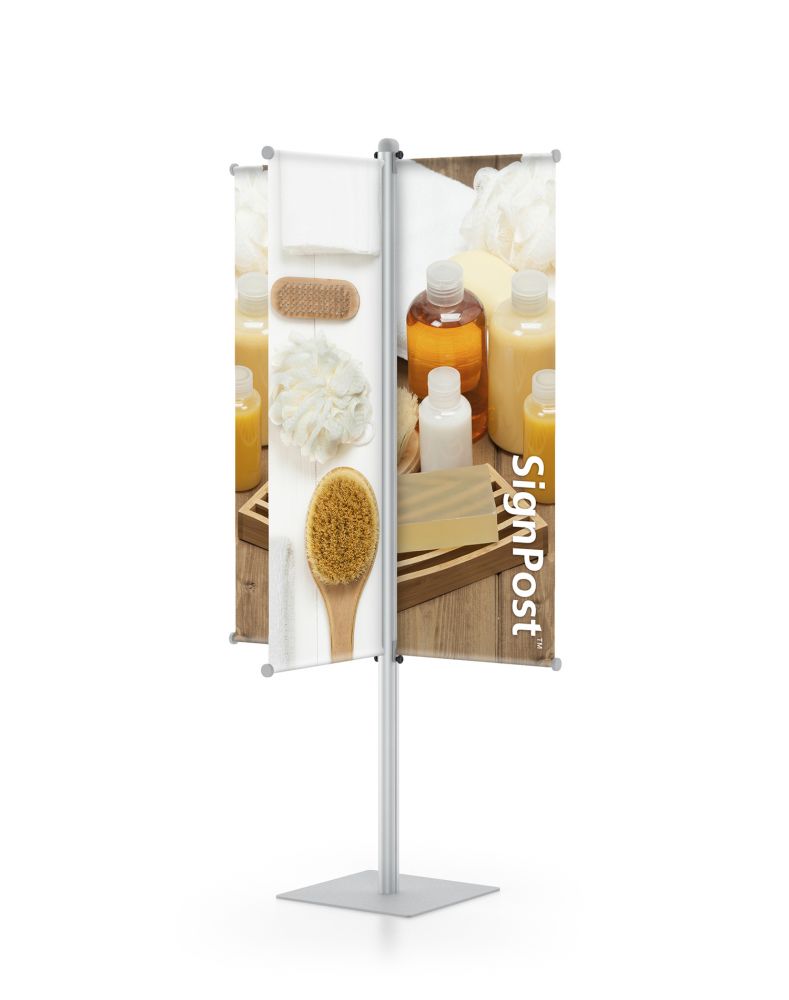 Testrite Visual | SignPost Banner Stands™