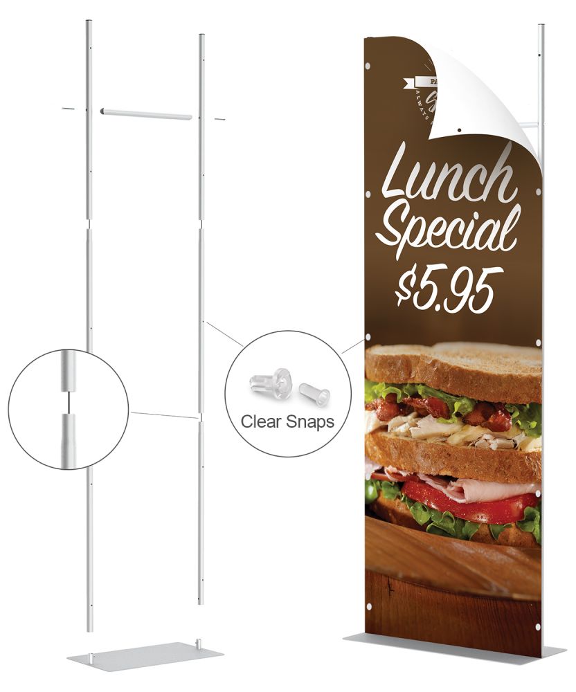 Testrite Visual | Simple Standees Round Tubing™