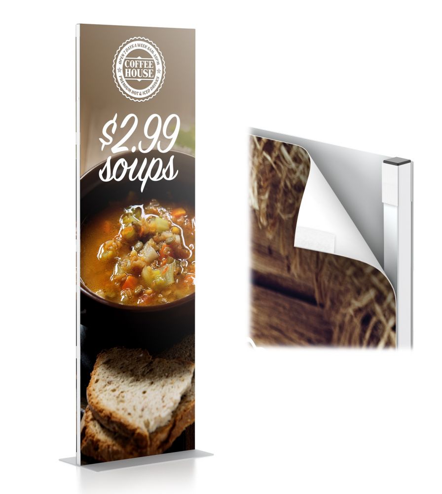 Testrite Visual | Simple Standees Square Tubing™