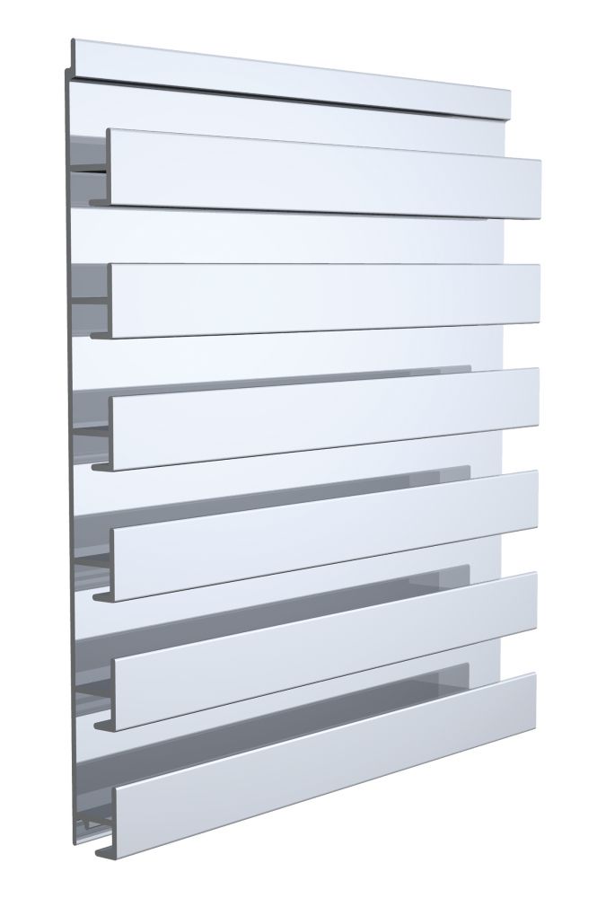 Testrite Visual | Wall Mount Slatwall Panels