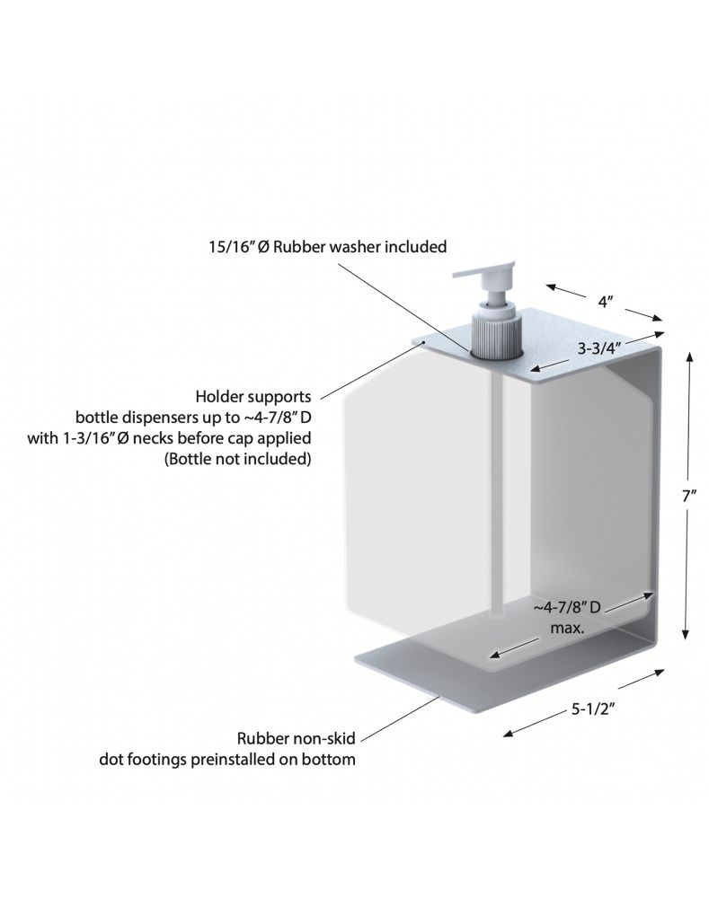 Testrite Visual | Wall Mount Product Dispenser