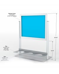 Testrite Visual | Countertop Branded Jar & Tin Display Example
