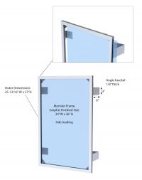 Testrite Visual | Angled Drive Thru Frames