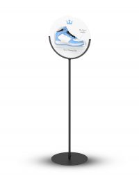 Testrite Visual | Pole Topper With Merchandise Example